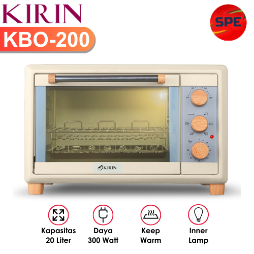 Jual OMNI OVEN LISTRIK KIRIN KAPASITAS 20 LITER KBO-200 / KBO200 GARANSI RESMI (MEDAN) | Shopee ...