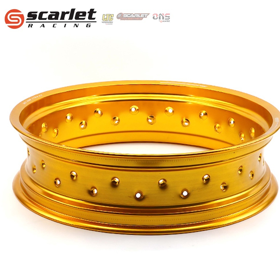 Jual (COD) Velg Scarlet / Rim Alloy MT Shape 350 185 215 x 14 Hole 36 ...