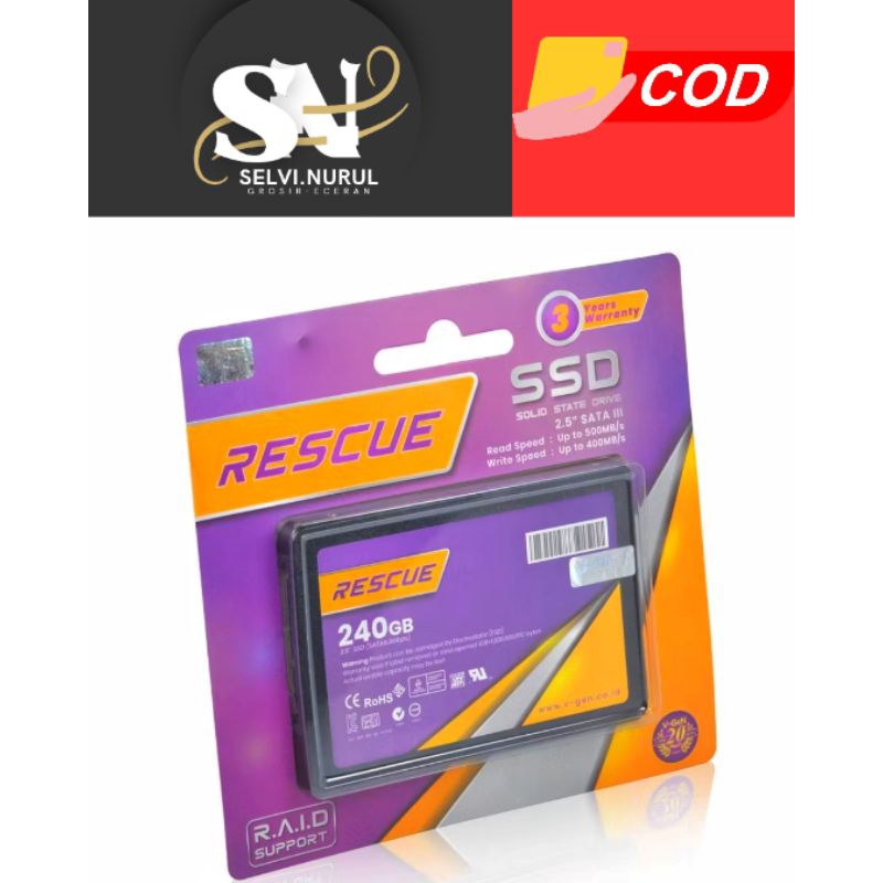Jual SSD V-GEN RESCUE 120GB - 960 GB | Shopee Indonesia