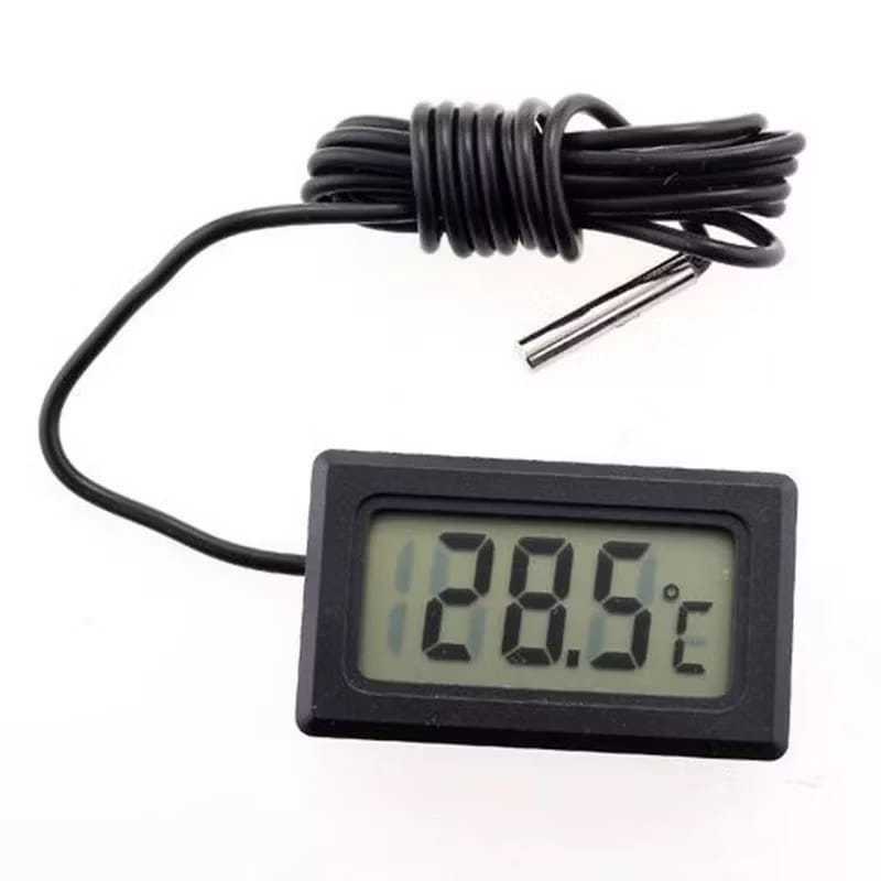 Jual Termometer Hygrometer Digital Mini Indoor / Outdoor Thermometer ...