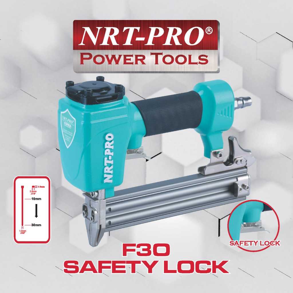 Jual Staples Angin NRT Pro F30 F50 422J 1022J Air Nail Gun Nailer Alat ...
