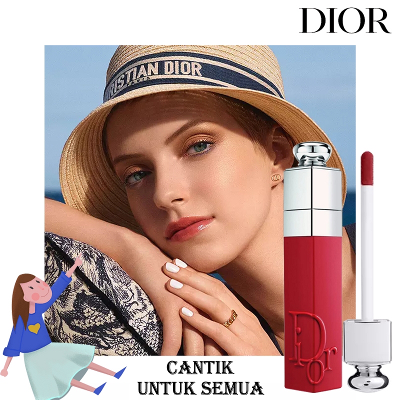 Jual Dior Lip Tint/DlOR Addict Lip Tint 5ml/DlOR Lip Gloss/Liquid Lipstick/Lipstik [100% ...