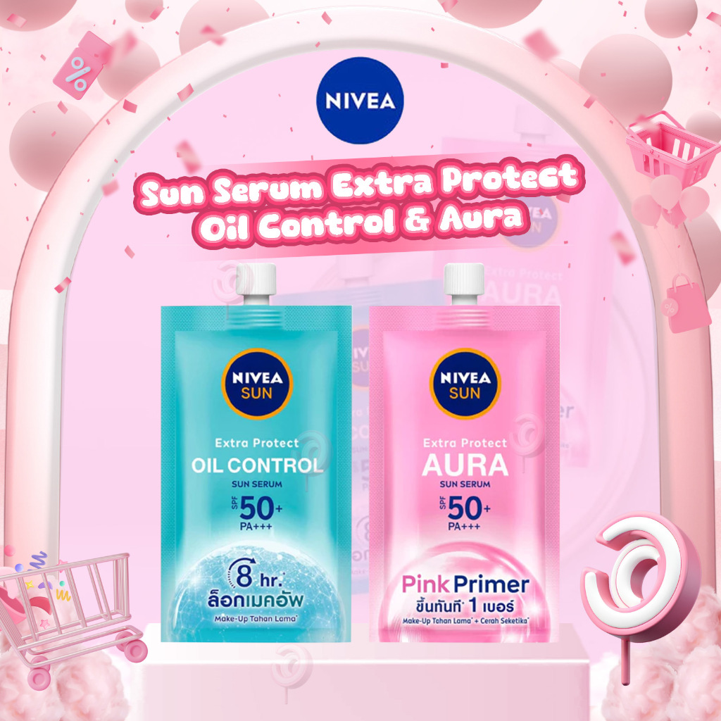 Jual NIVEA - SUN EXTRA PROTECT SUN SERUM SPF 50+ PA+++ ( 7 ml ...