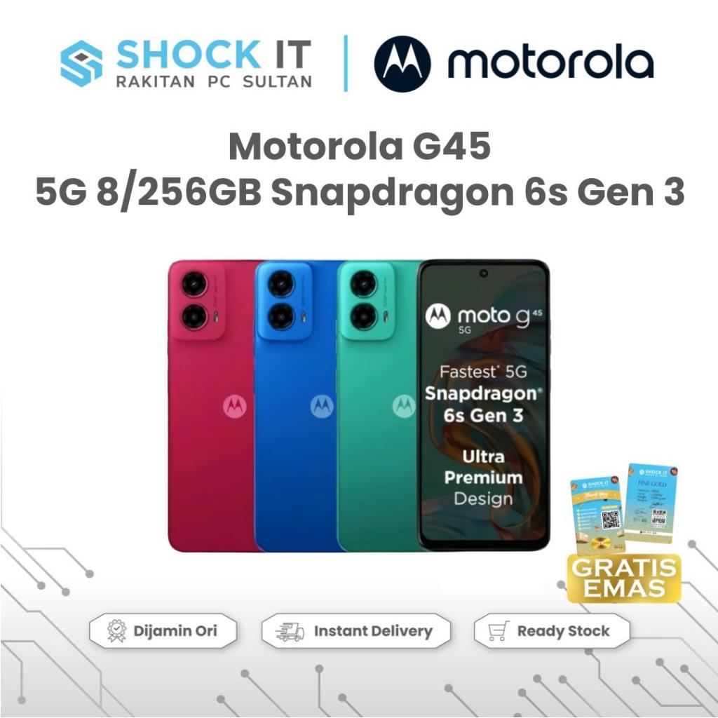 Jual Motorola G45 5G 8/256GB Snapdragon 6s Gen 3 Garansi Resmi | Shopee ...