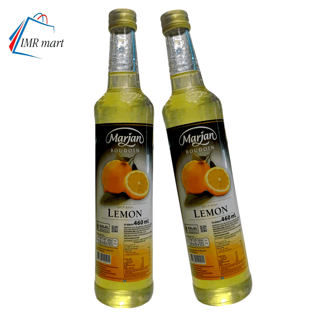 Jual Marjan Boudoin Syrup Rasa Lemon 460 Ml | Shopee Indonesia