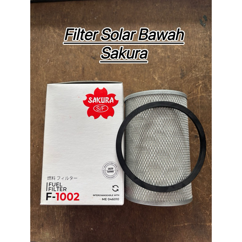 Jual Filter solar bawah sakura F1002 Filter solar bawah sakura F-1002 fuel filter f1002 filter ...
