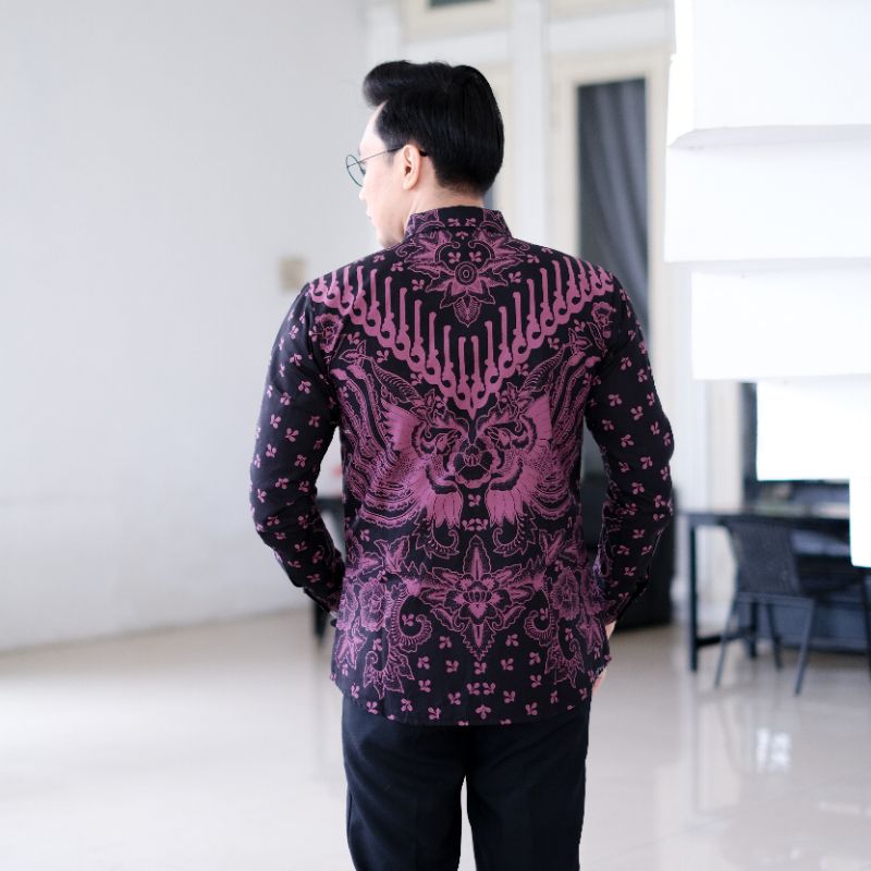 Jual BATIK BOLO DEWO Motif Jubah Prabu Kemeja Baju Batik Pria Lengan ...