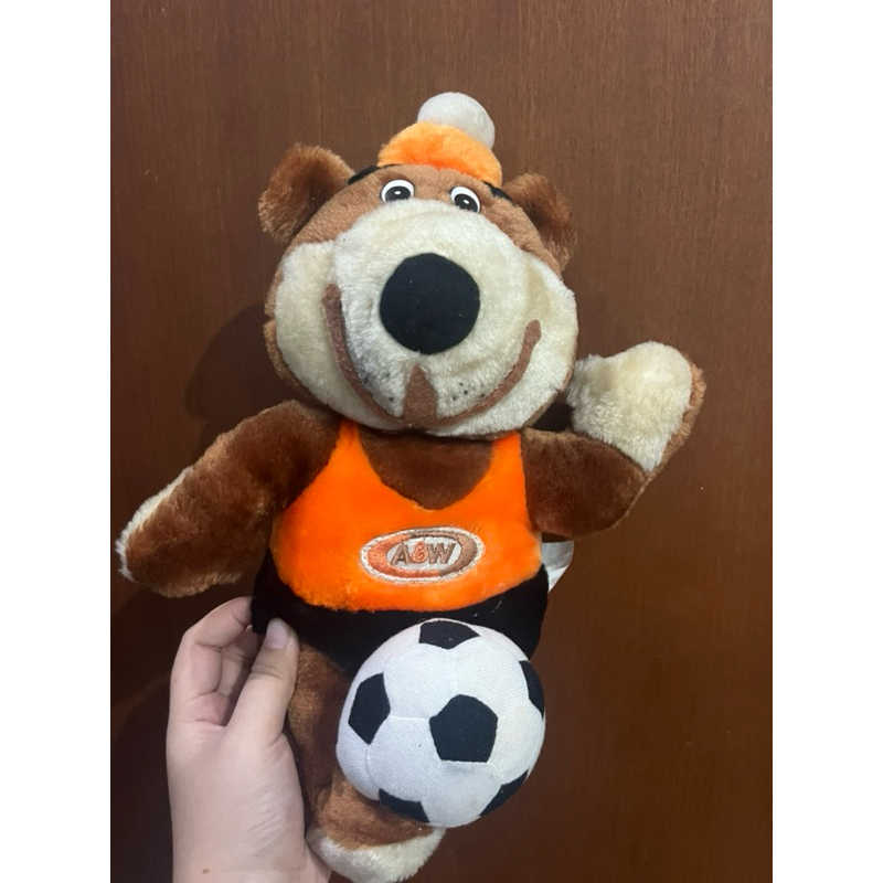 Jual boneka maskot beruang teddy A&W original | Shopee Indonesia