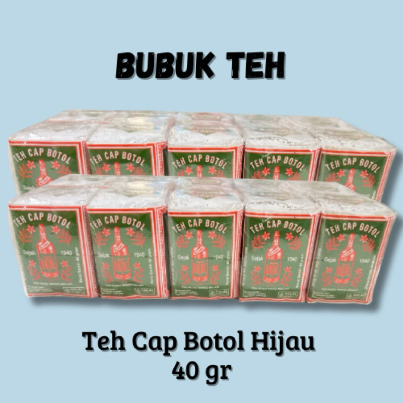 Jual Bubuk Teh Cap Botol - 40 gr | Shopee Indonesia