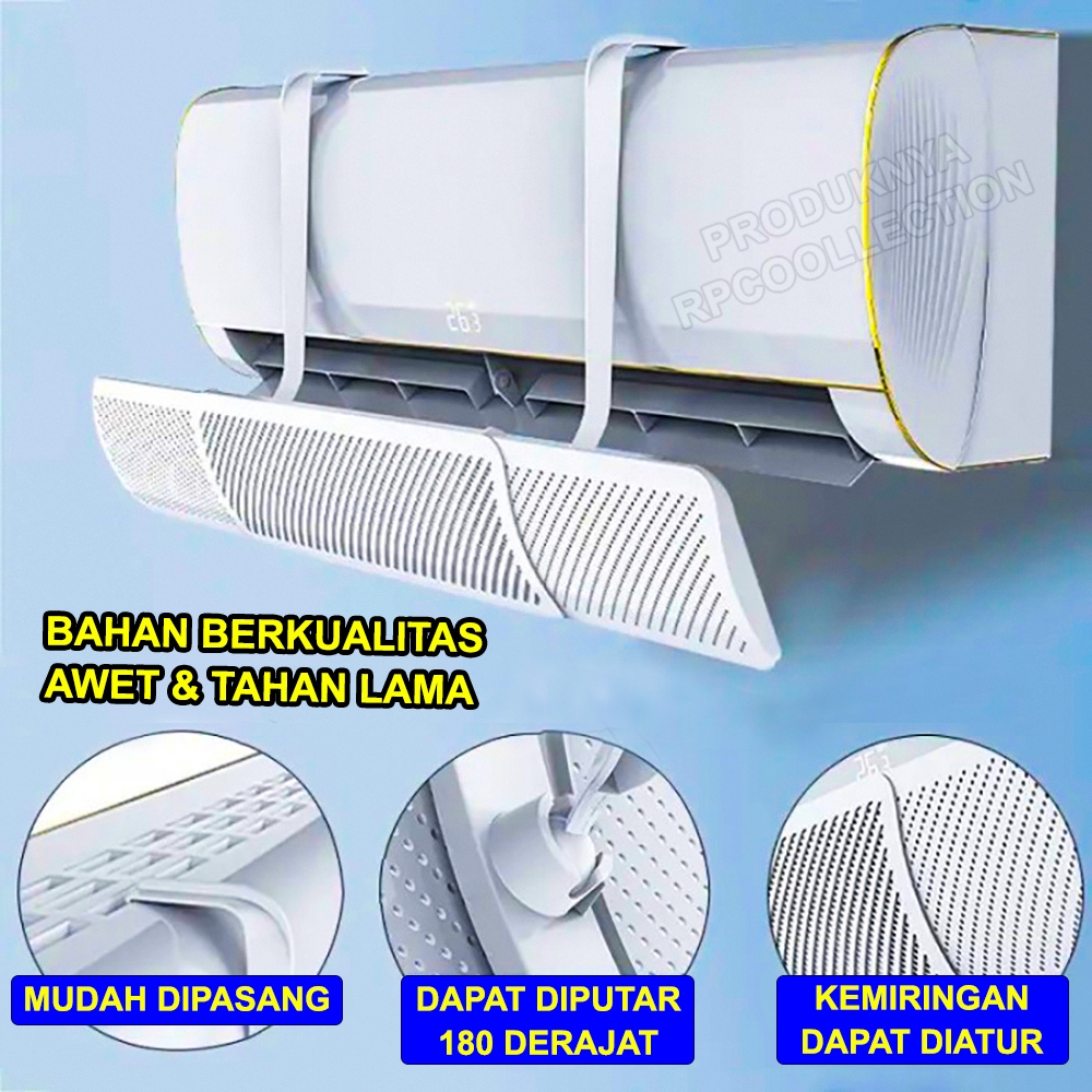 Jual Cover Angin AC Pencegah Masuk Angin Pelindung Angin AC Penahan ...