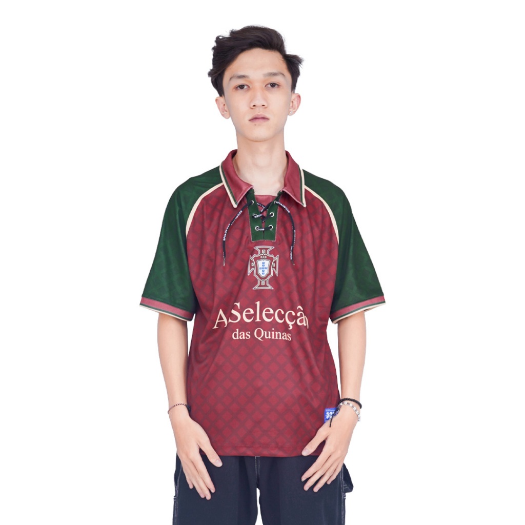 Jual RZQ / PORTUGAL / COUNTRY SERIES / Jersey / Oversize / Boxy Fit ...