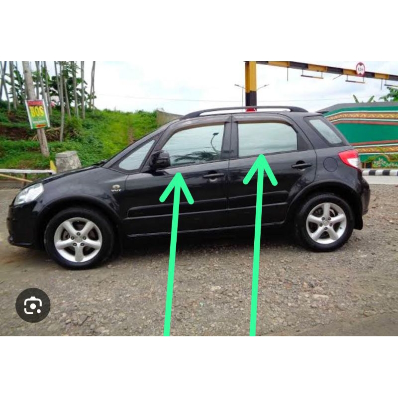 Jual karet pelipit kaca luar water strip kaca mobil Suzuki sx4 X-OVER ...