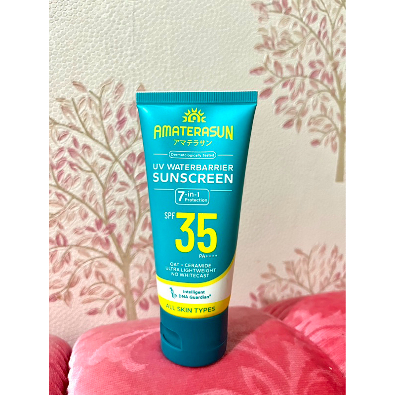 Jual AMATERASUN (REAL SPF CERTIFIED) UV WATER BARRIER SPF 35 PA++++ | SUNSCREEN WUDHU ...