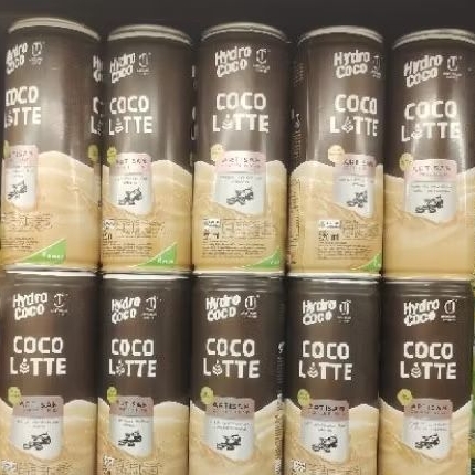 Jual Hydro Coco Coco Latte Tin 220ml 1 dus | Shopee Indonesia