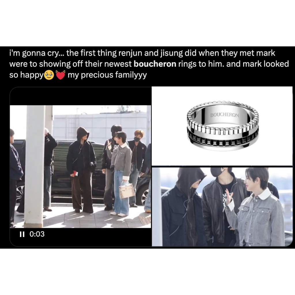 Jual NCT DREAM FRIENDSHIP RING CINCIN MARK RENJUN JISUNG COUPLE TEAM ...