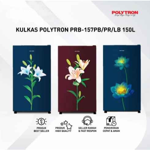 Jual Polytron PRB-157 Kulkas 1 Pintu Kapasitas 150 Liter | Shopee Indonesia