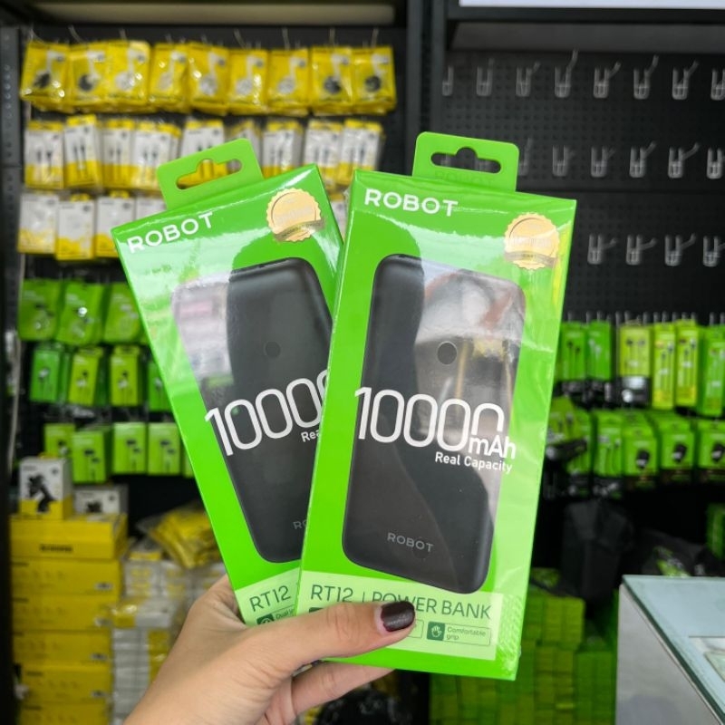 Jual powerbank robot 10000mah RT12 dual input type c dan micro usb ...