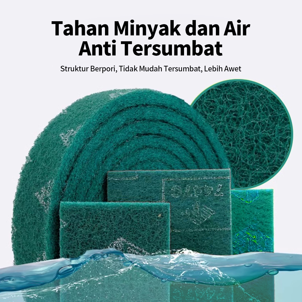 Jual Spons Abrasif Serbaguna – Untuk Dapur dan Poles Industri / Elastis ...