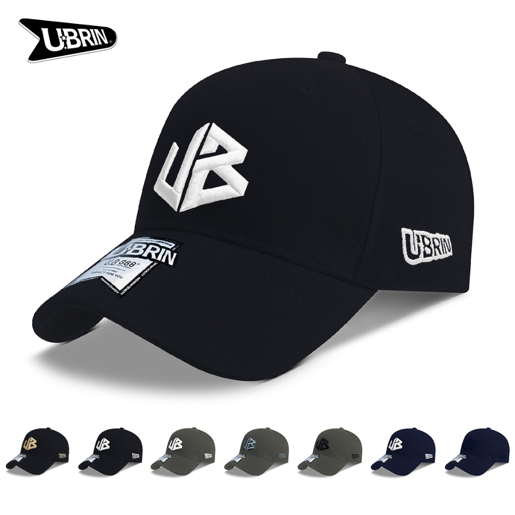Jual U.BRIN Topi Baseball UB8006 Original LOGO UB Initial Style Hat Cap ...