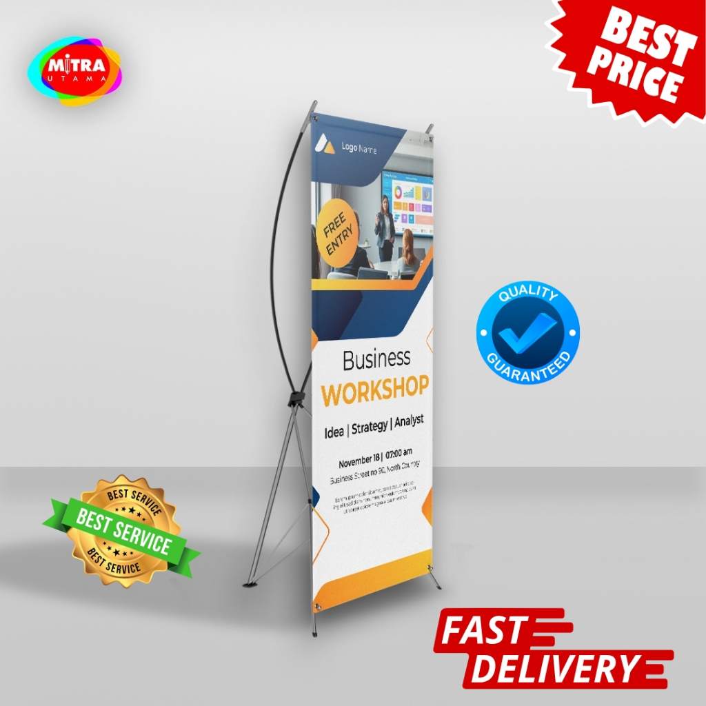 Jual CETAK Y BANNER + TIANG MURAH DAN BERKUALITAS | Y BANNER | SPANDUK ...