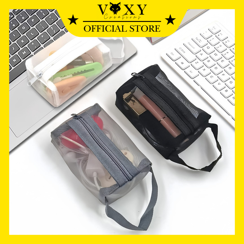 Jual Tas Kosmetik Traveling / Dompet Kosmetik Resleting Pouch Kosmetik ...