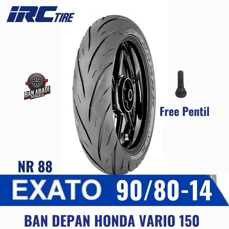 Jual Ban Depan Motor Matic / IRC Exato NR88 90 80 Ring 14 Tubeless ...