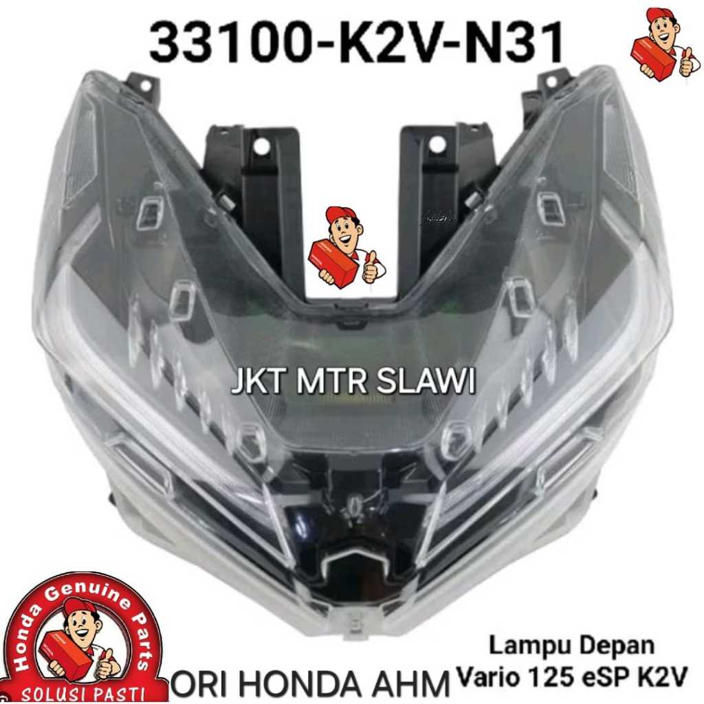 Jual 33100-K2V-N31 Lampu Depan Honda VARIO 125 eSP K2V (2022-2025 ...