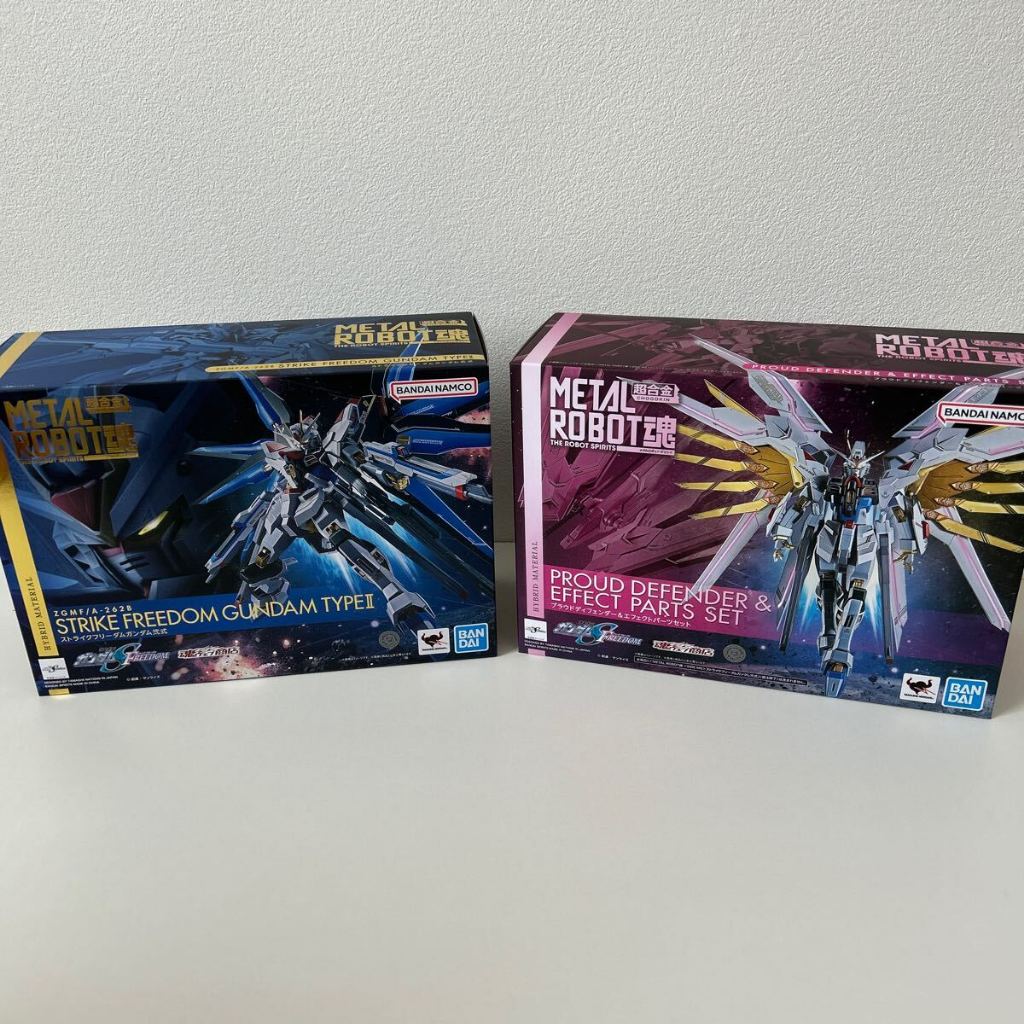Jual METAL ROBOT SPIRIT ＜SIDE MS＞ Strike Freedom Gundam Type 2 & Proud ...