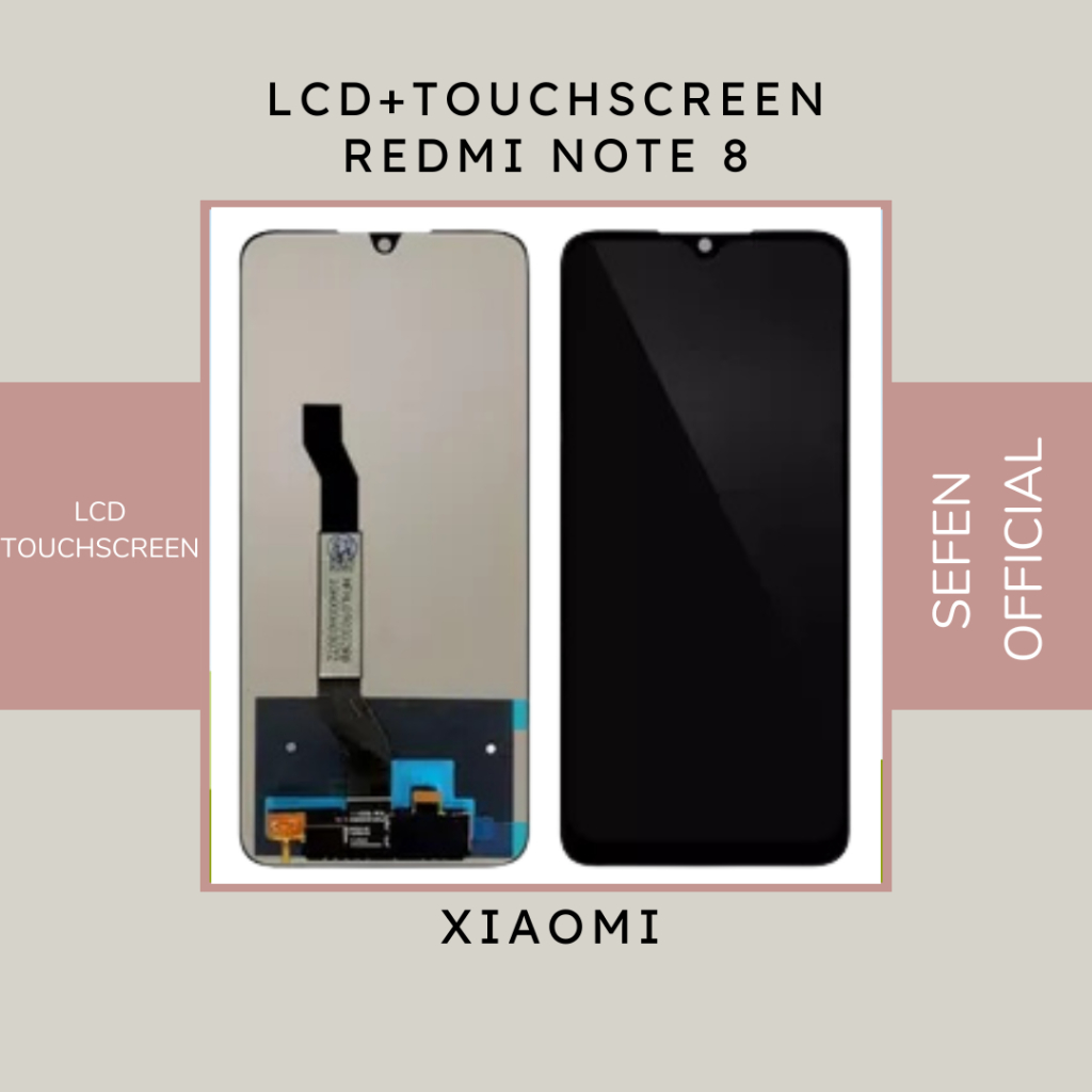 Jual LCD TOUCHSCREEN XIAOMI REDMI NOTE 8 FULL SET | Shopee Indonesia