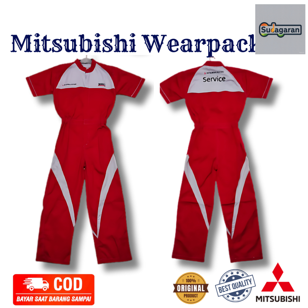 Jual Wearpack Mitsubishi | Seragam Mitsubishi Ori | Seragam Bengkel ...