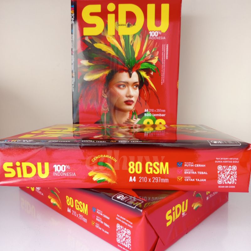 Jual Kertas HVS Sidu A4 80 Gsm | Shopee Indonesia