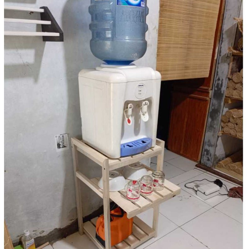 Jual Rak dispenser air / rak galon 3 susun serbaguna TERBARU | Shopee ...