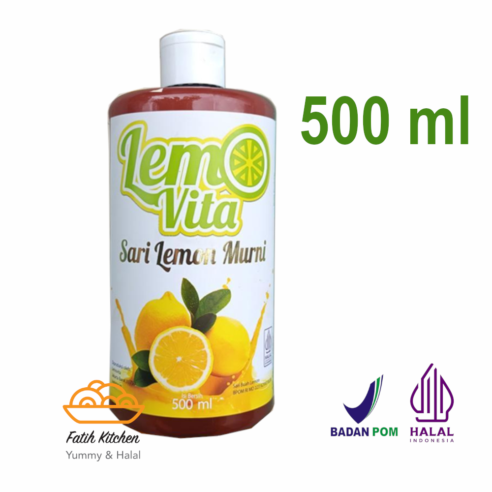 Jual Lemovita 500 ml Sari Lemon Halal Jus Lemon Murni | Shopee Indonesia