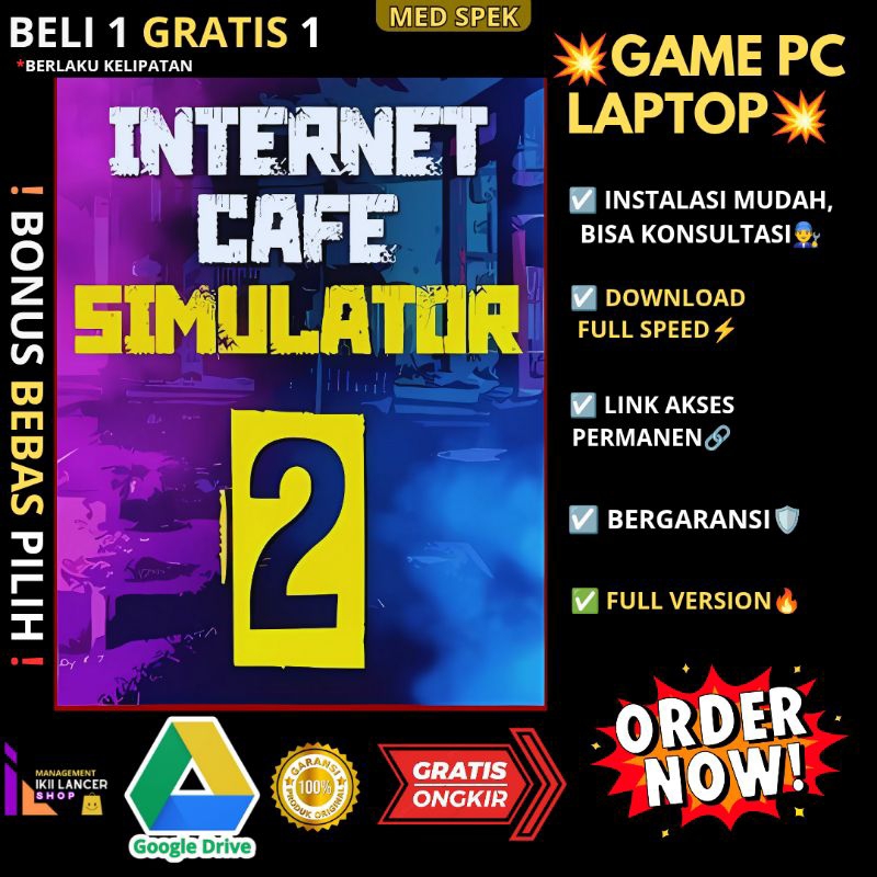 Jual Internet cafe simulator 2 - PC LAPTOP GAMES - CARA INSTALL MUDAH ...