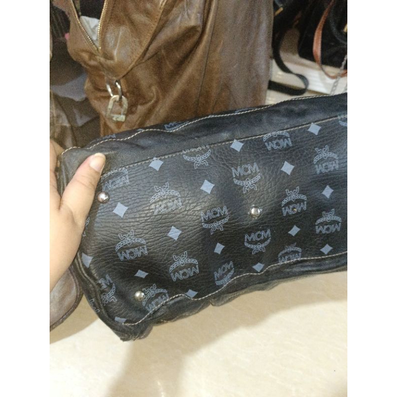 Jual mcm speedy minus tas second kulas kulit asli | Shopee Indonesia