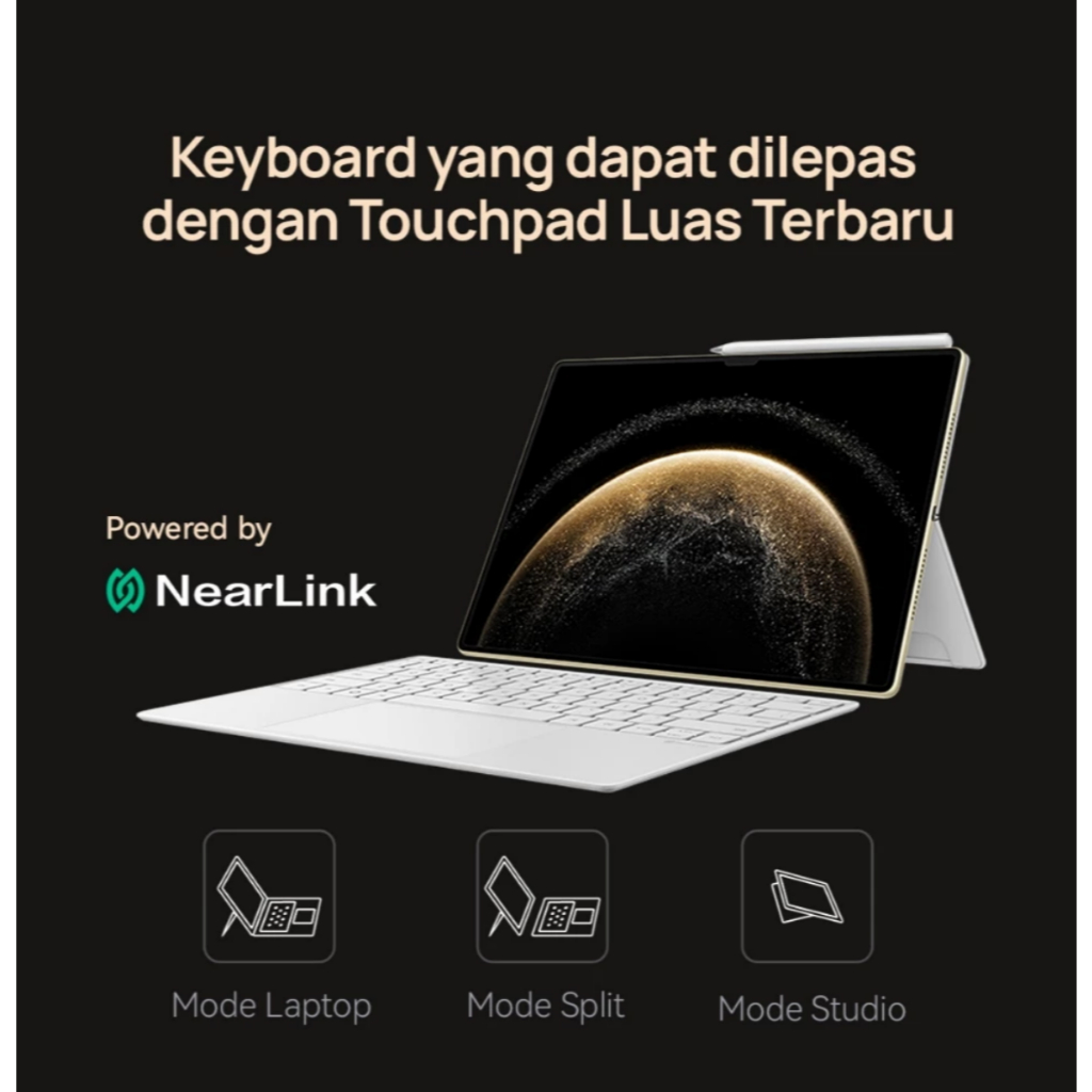 Jual HUAWEI MatePad Pro 13.2" 2025 Tablet | 12+512GB | Flexible OLED PaperMatte Display ...