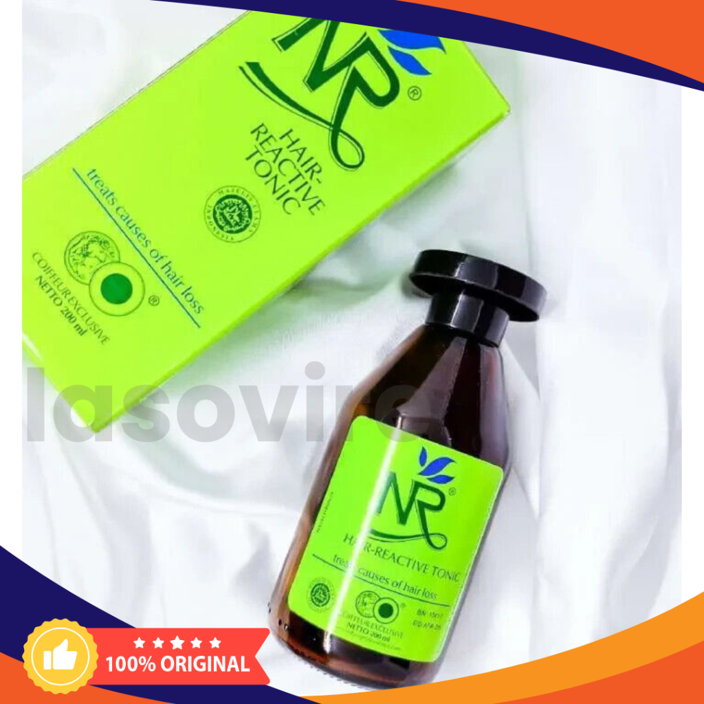 Jual Nr Reactive Tonic Toner Tonik NR Daily Mengatasi Rambut Rontok ...