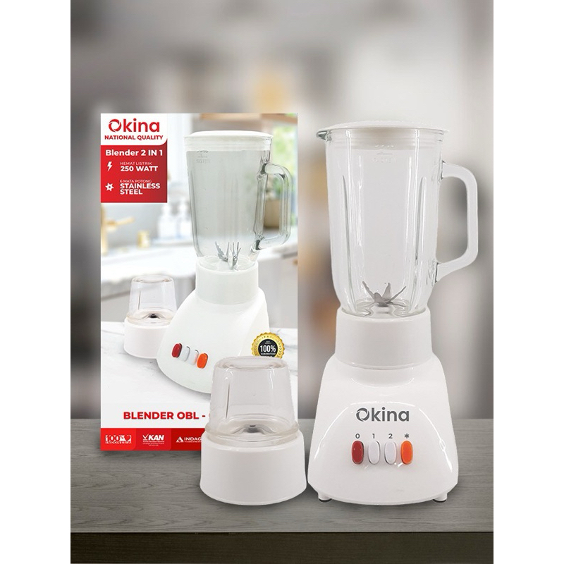 Jual Blender Okina National New Viva Omciko Quality Kaca 2 IN 1 ...