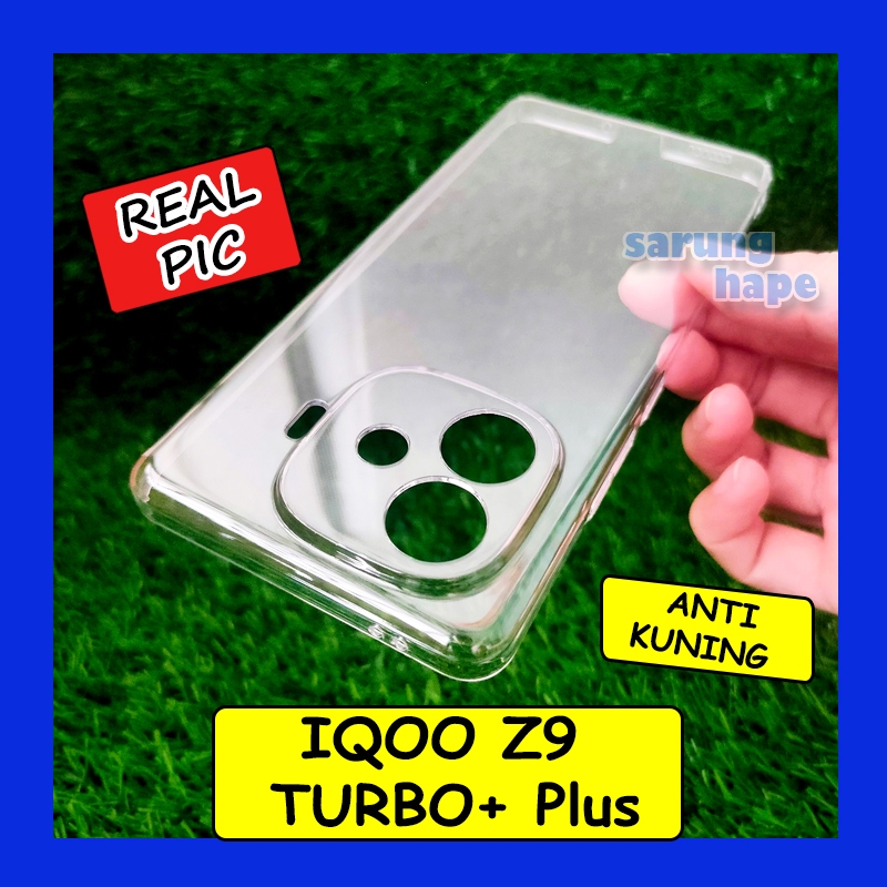 Jual iQOO Z9 Turbo+ Plus - Mika Transparan Clear Hard Case Hardcase ...