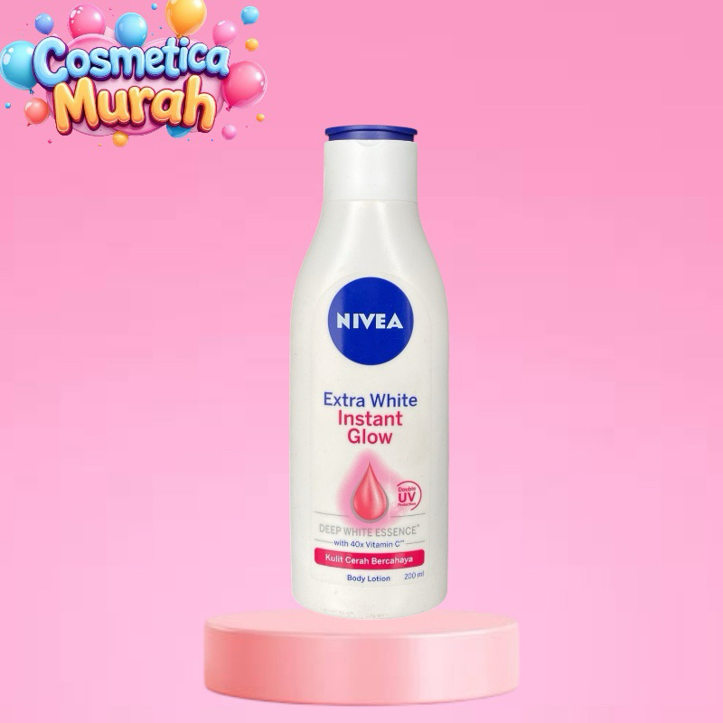 Jual uk,px] NIVEA extra white instant glow body lotion 190 ml deep ...