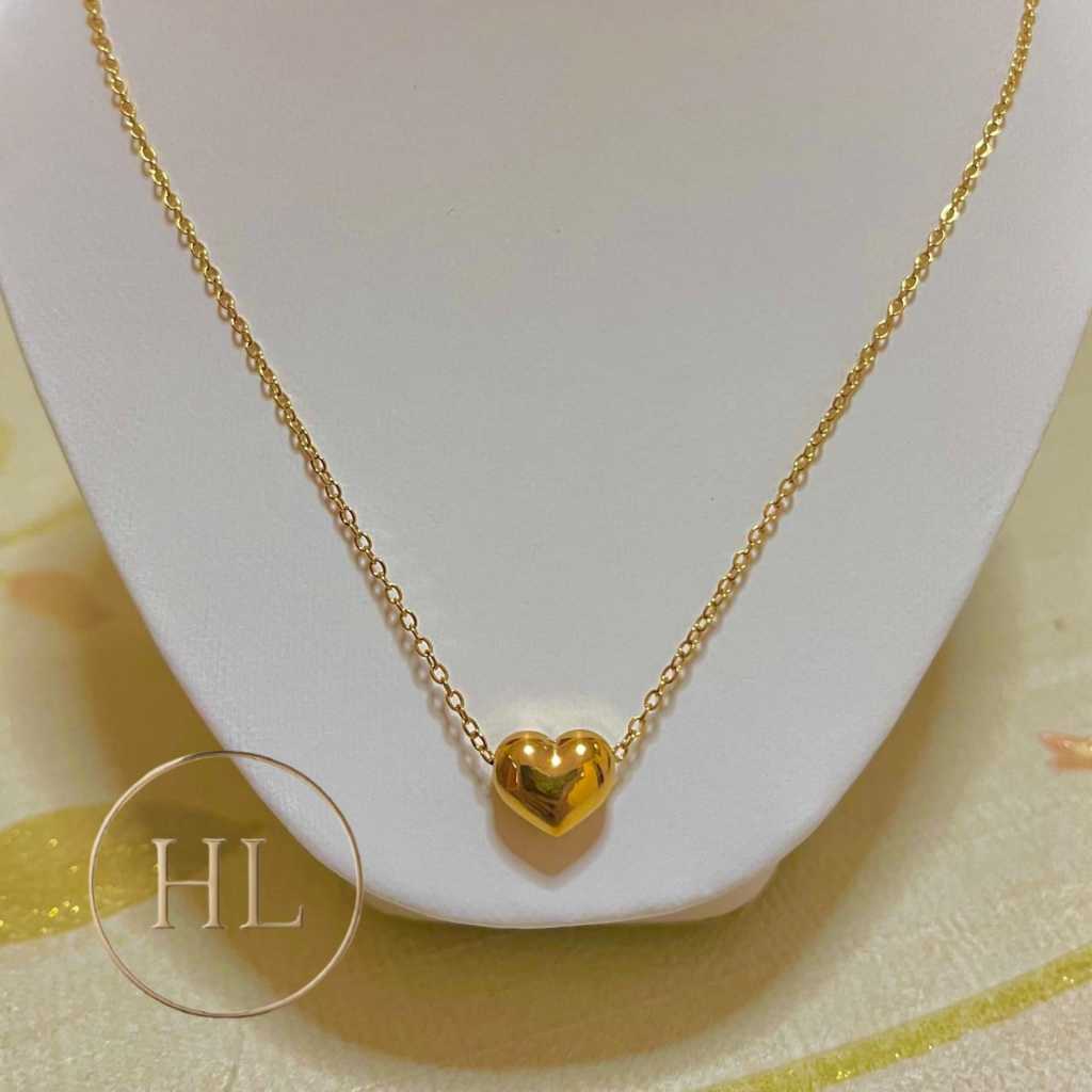 Jual HnL JEWELRY Kalung Titanium Love Kalung Nagita Titanium Liontin ...