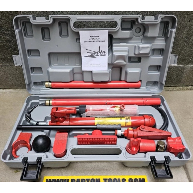Jual 10T Auto Body Frame Repair Kit Hydraulic Porta Jack Set 10 Ton ...