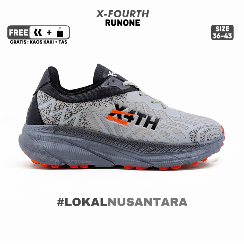 Jual Sepatu Sneakers TrialRunning Olahraga Pria Wanita Lokal Jogging ...