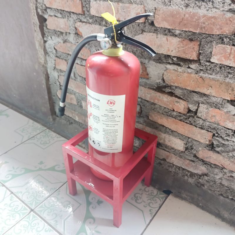 Jual Dudukan Apar Minimalis 3-6 Ukuran 25 x 25 x 30 kg Rak Besi Tempat ...