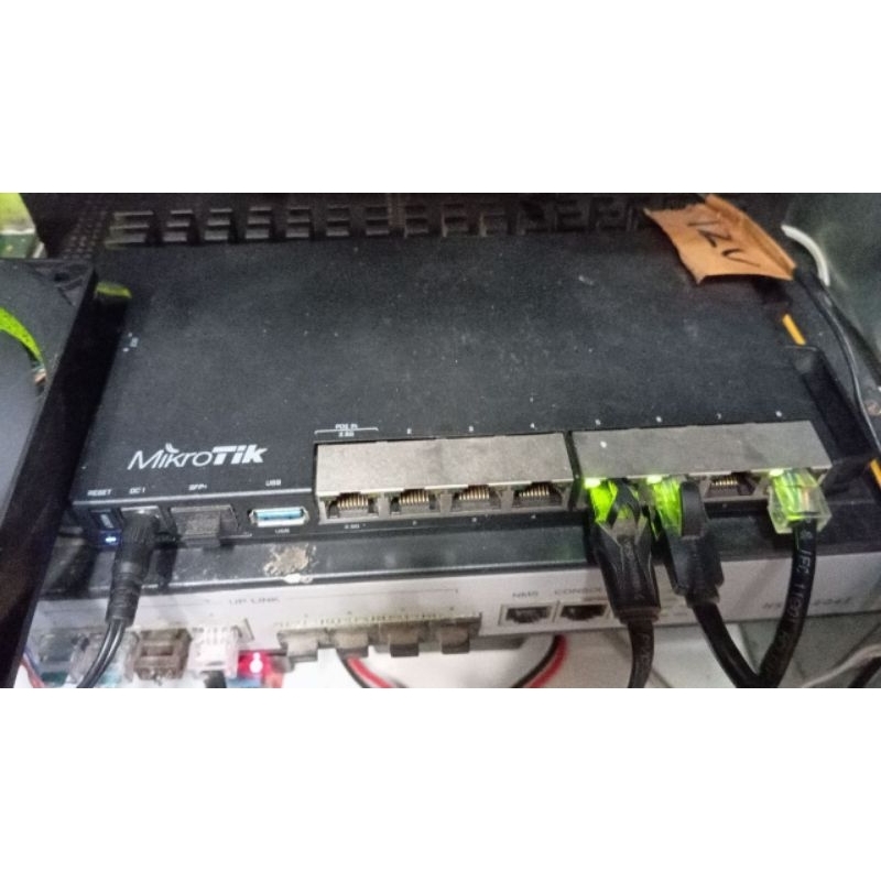 Jual Mikrotik RB5009UG+S+IN RB5009 SFP+ 2.5G Lan Korban Upgrade ...