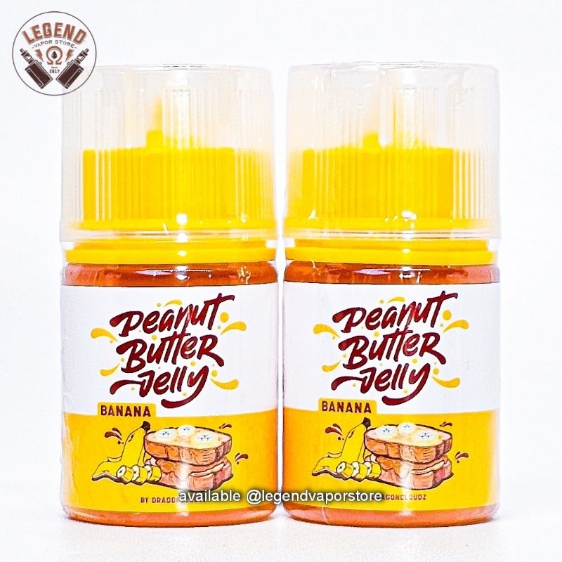 Jual FREEBASE - LIQUID PEANUT BUTTER JELLY Banana 60ML 3MG 6MG AUTHENTIC | Shopee Indonesia