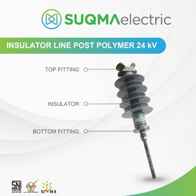 Jual Isolator Line Post Polymer 24kV | Shopee Indonesia