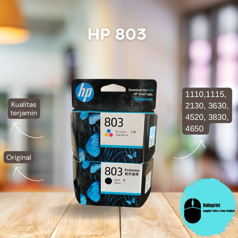 Jual Tinta HP 803 Paketan | Shopee Indonesia