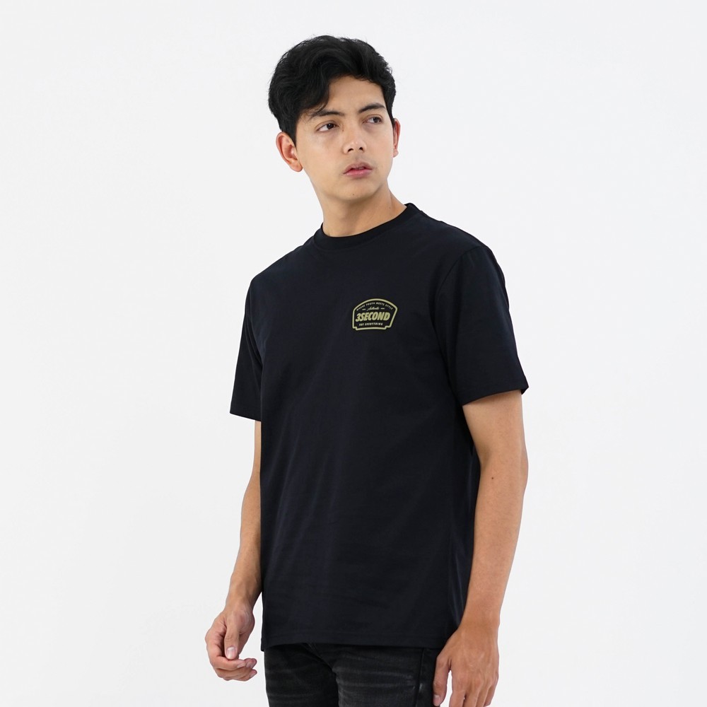 Jual 3Second Kaos Pria Lengan Pendek Regular Fit Katun Groove OL-C710125 | Shopee Indonesia