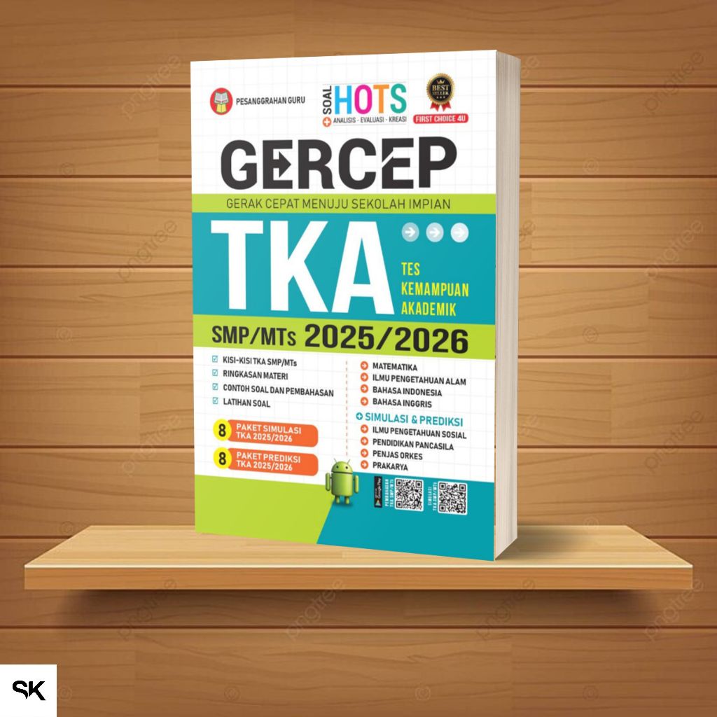 Jual Buku Gercep TKA (Tes Kemampuan Akademik) SMP/MTS 2025/2026 - Yrama ...